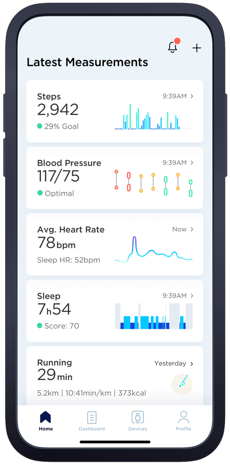 Health Tracker App | Fitness Tracker | Withings Health Mate